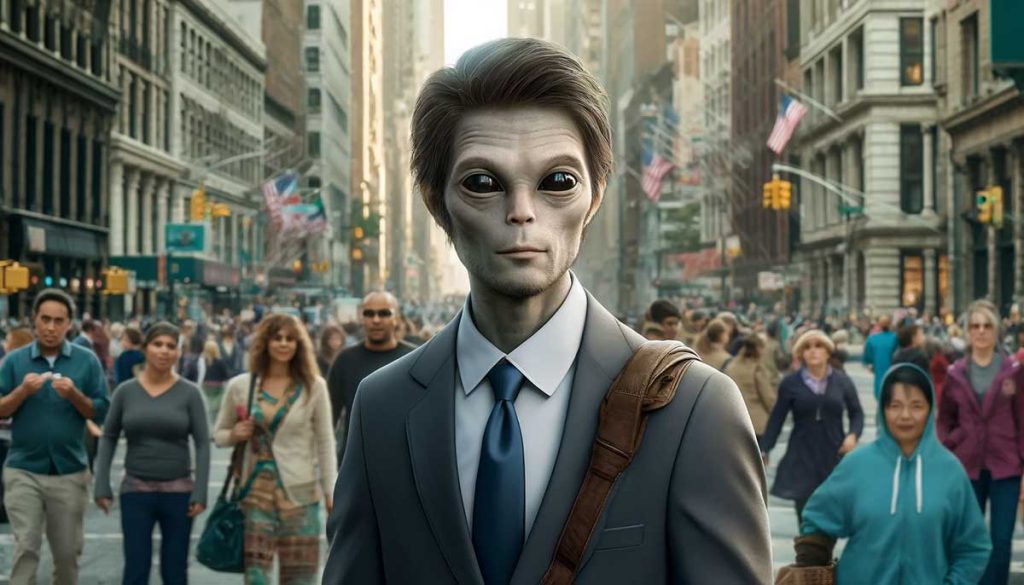 Hidden in Plain Sight: Exploring Aliens Living Among Us - Imaginary Talks