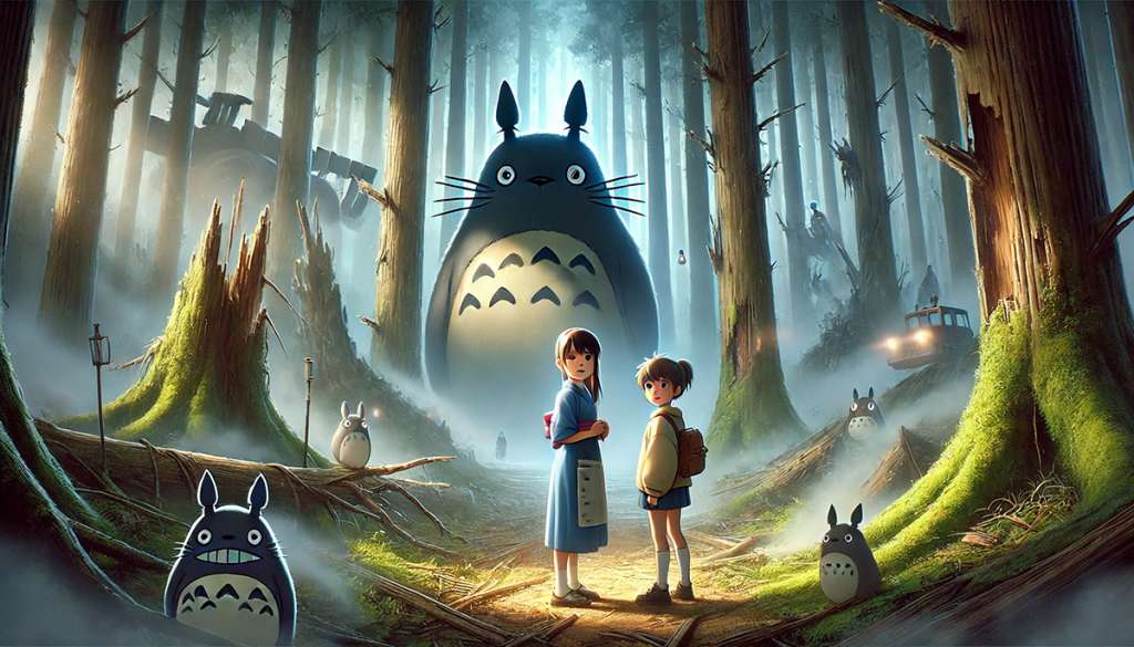 Totoro Sequence: Mei and Satsuki’s Magical Journey & Family Bond