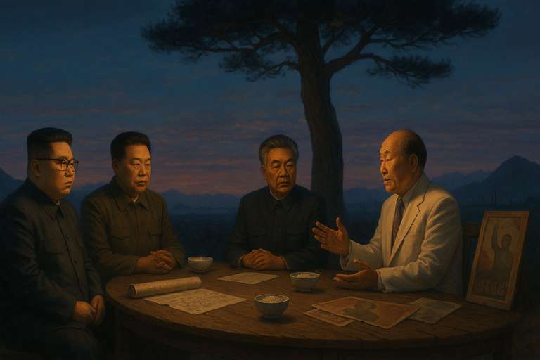 Legacy of Power: Kim Dynasty Talks Future with Rev. Moon - Imaginary Talks