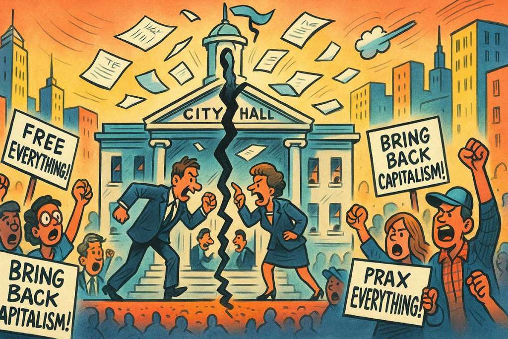The Mamdani Mayhem: A Cartoon Chronicle of NY’s Breakdown