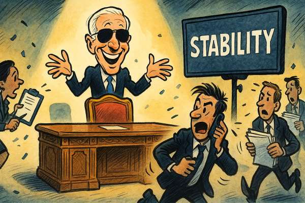 The Absent Leader: A Satire of Modern Governance