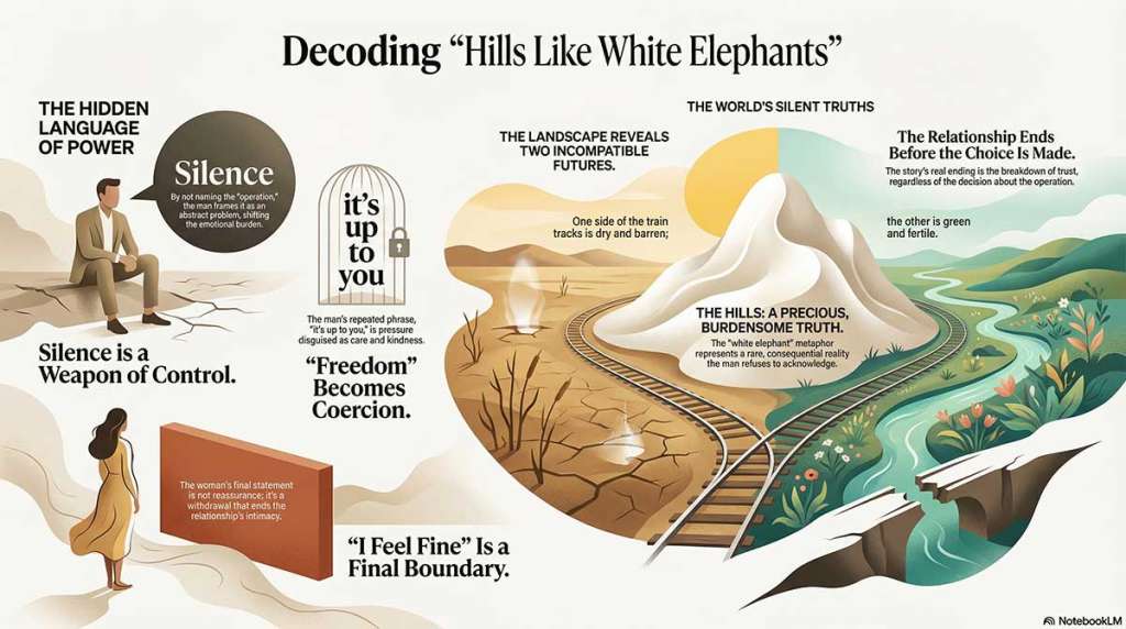 Hills Like White Elephants Explained — Hemingway on Choice