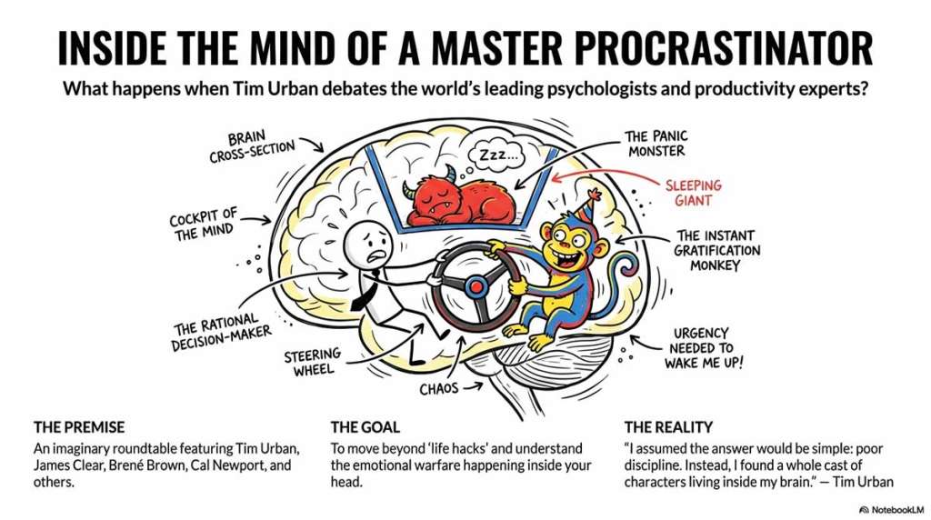 Inside the Mind of a Master Procrastinator Summary