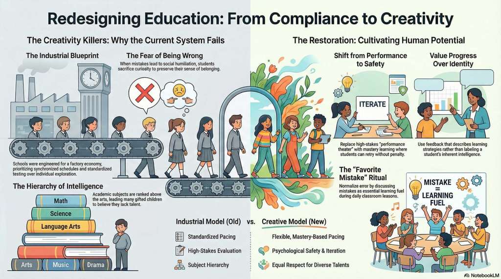 Do Schools Kill Creativity? A Deep Education Debate