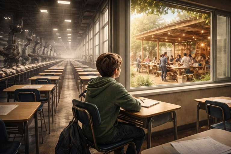 Do Schools Kill Creativity? A Deep Education Debate
